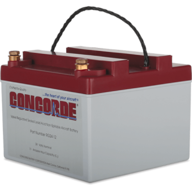 RG24-12 | LEAD ACID BATTERY 24 V 11 AH Concorde Battery - Air Power Inc